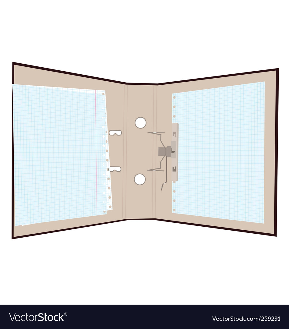 Open folder Royalty Free Vector Image - VectorStock