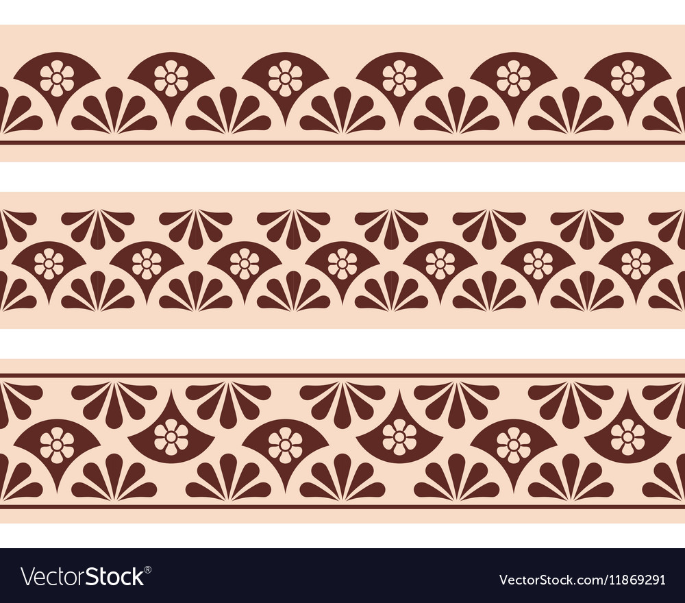 Seamless ornament Royalty Free Vector Image - VectorStock