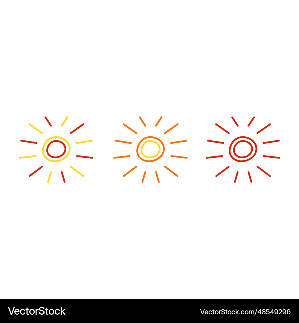 Abstract esoteric figures sun shapes trendy Vector Image