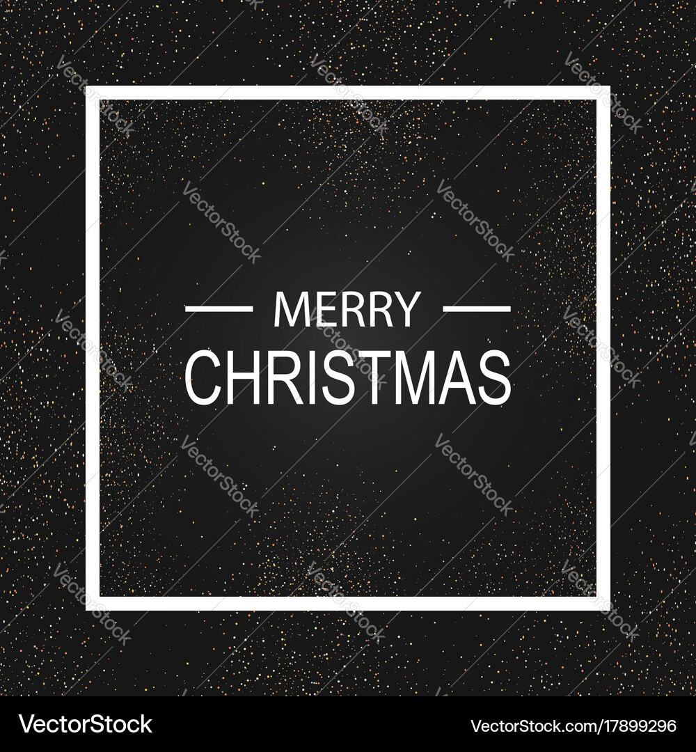 Merry christmas holiday shiny Royalty Free Vector Image