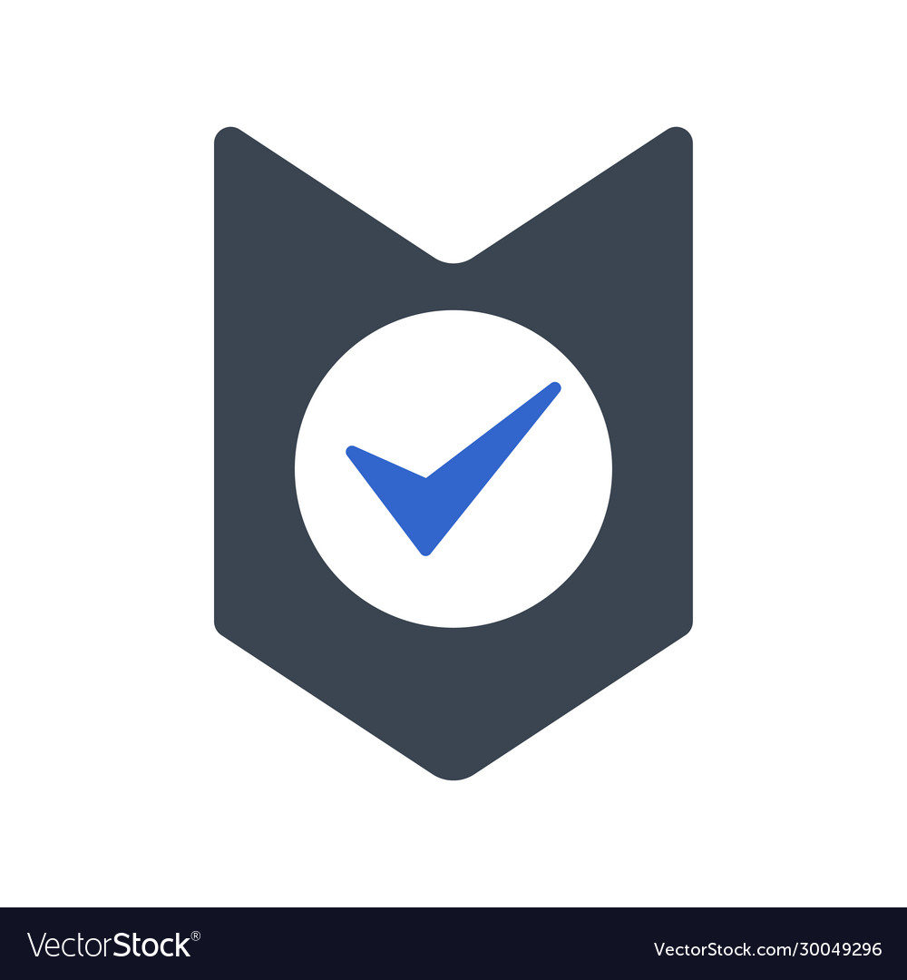 Security shield icon Royalty Free Vector Image