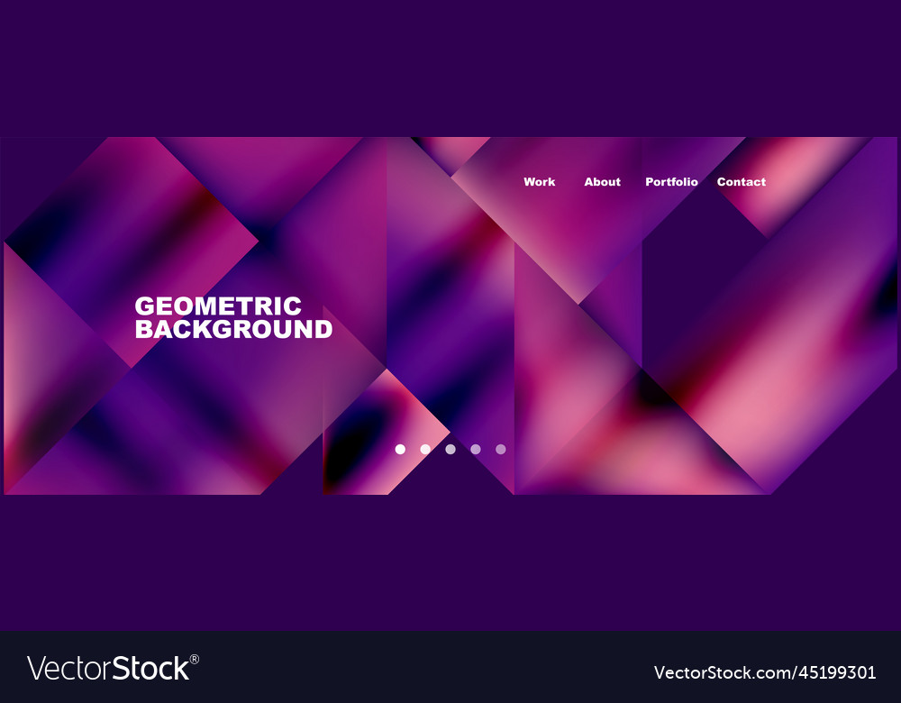 Dynamic lines triangles rectangles geometric Vector Image