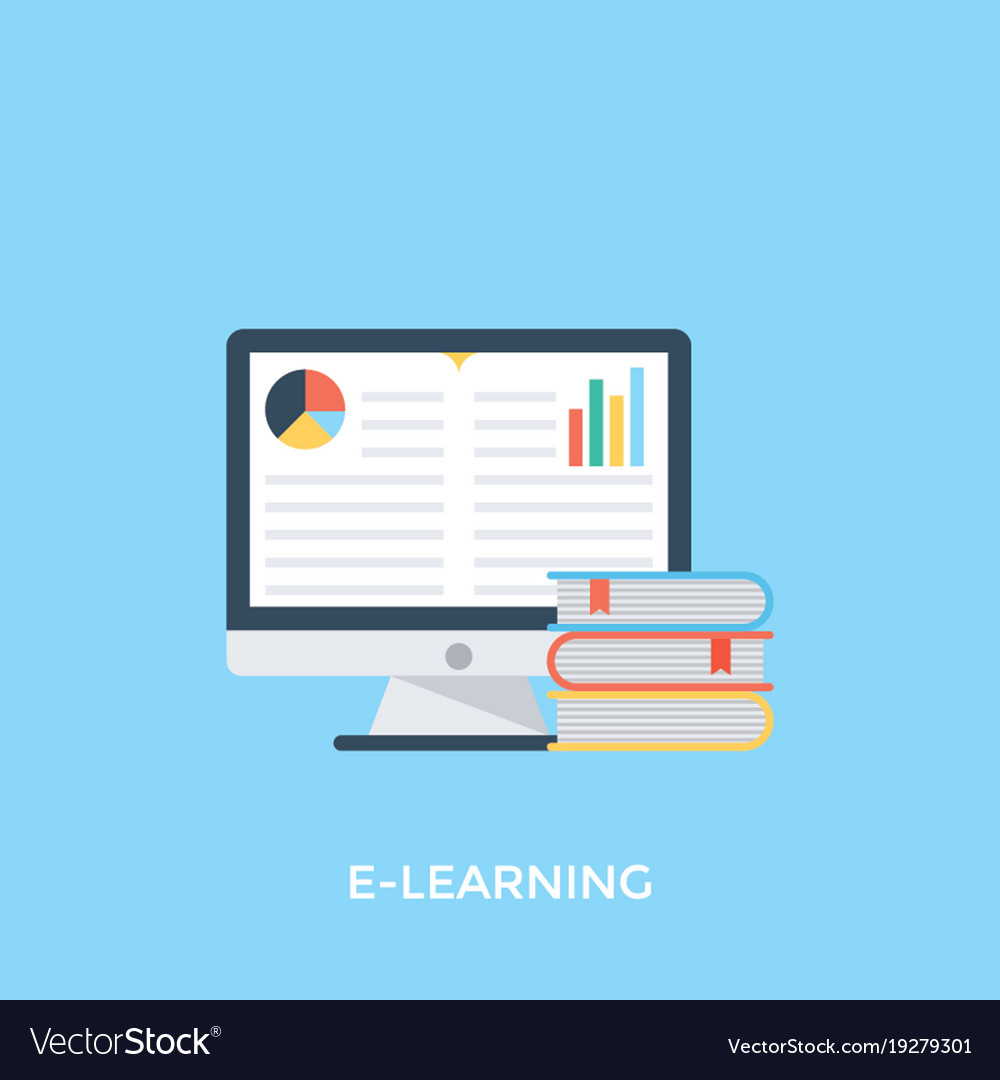 E-learning Royalty Free Vector Image - VectorStock