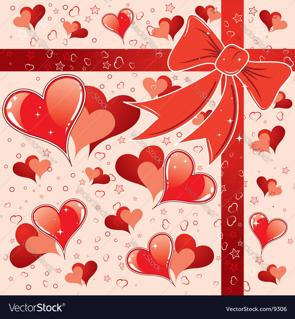 Background heart Royalty Free Vector Image - VectorStock