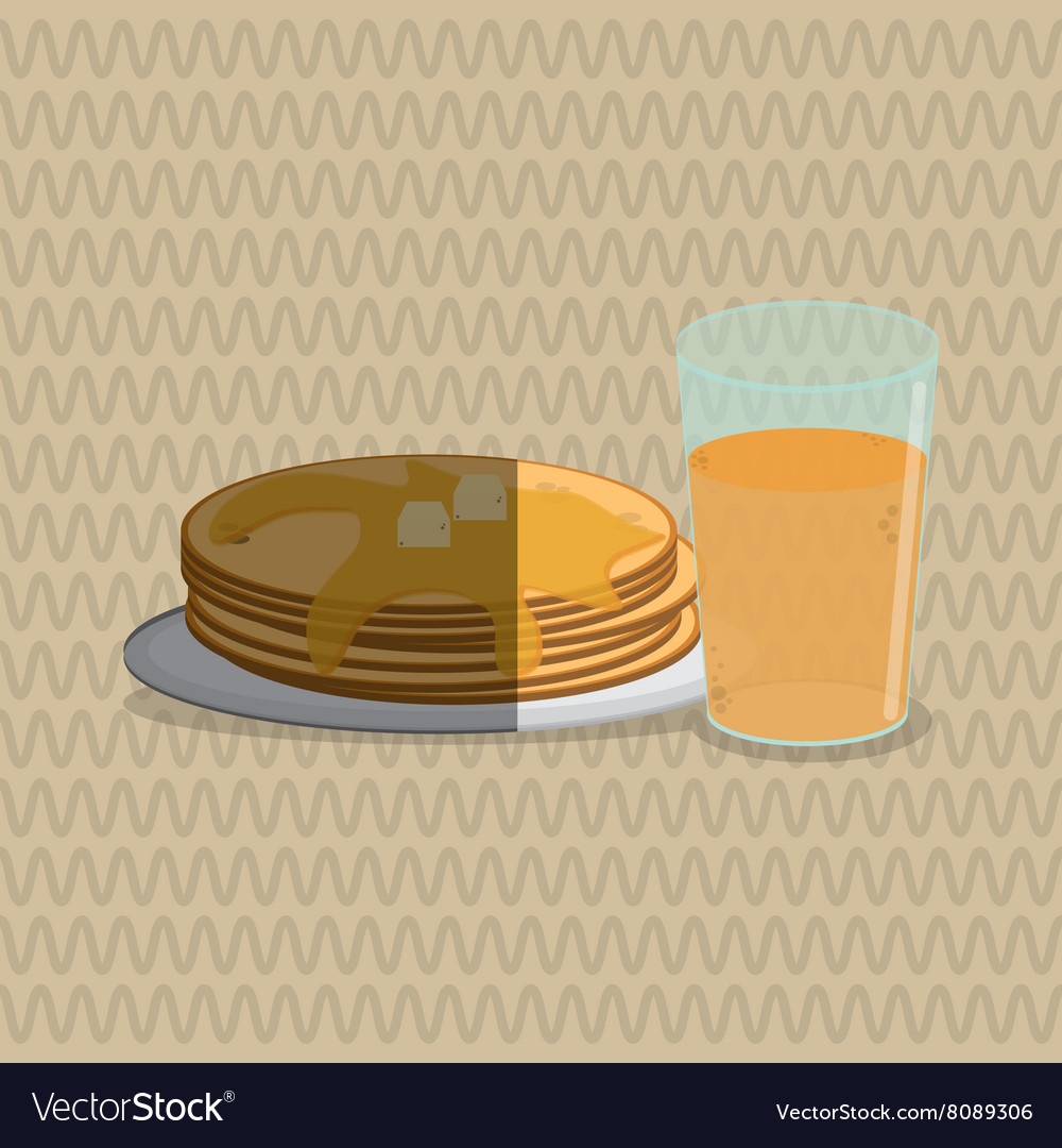 Breakfast design Royalty Free Vector Image - VectorStock