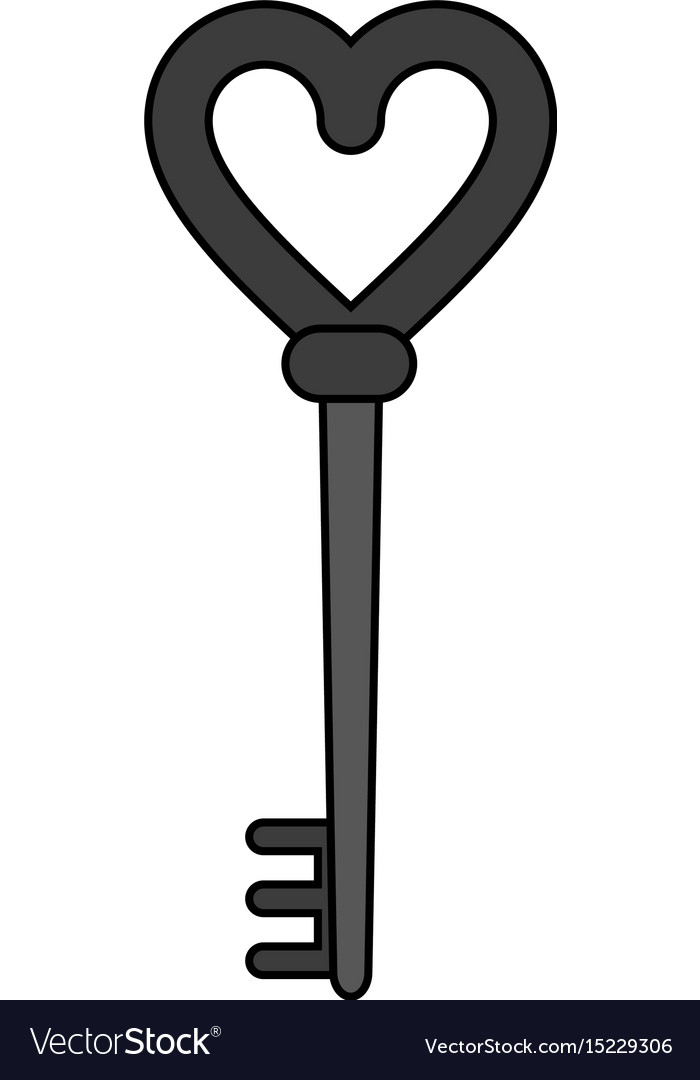 Key flat Royalty Free Vector Image - VectorStock