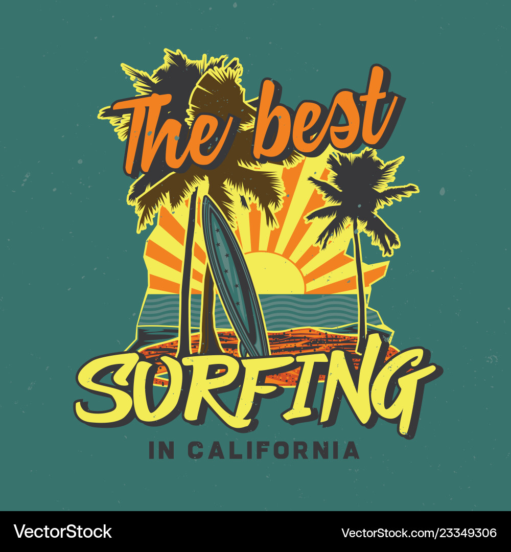 T-shirt or poster label design Royalty Free Vector Image