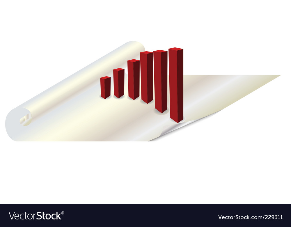 Bar chart Royalty Free Vector Image - VectorStock