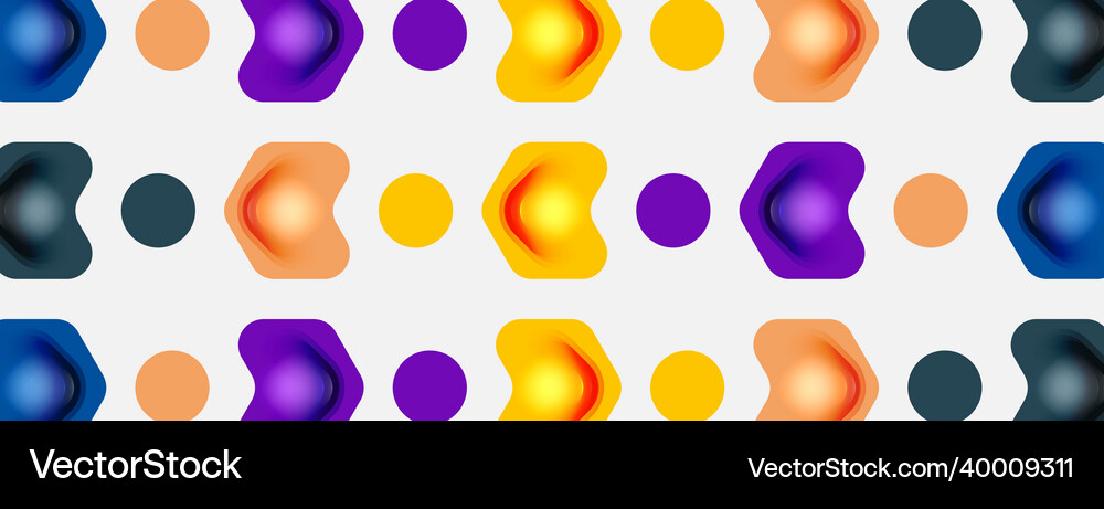 Color arrow shapes on white backdrop minimal Vector Image