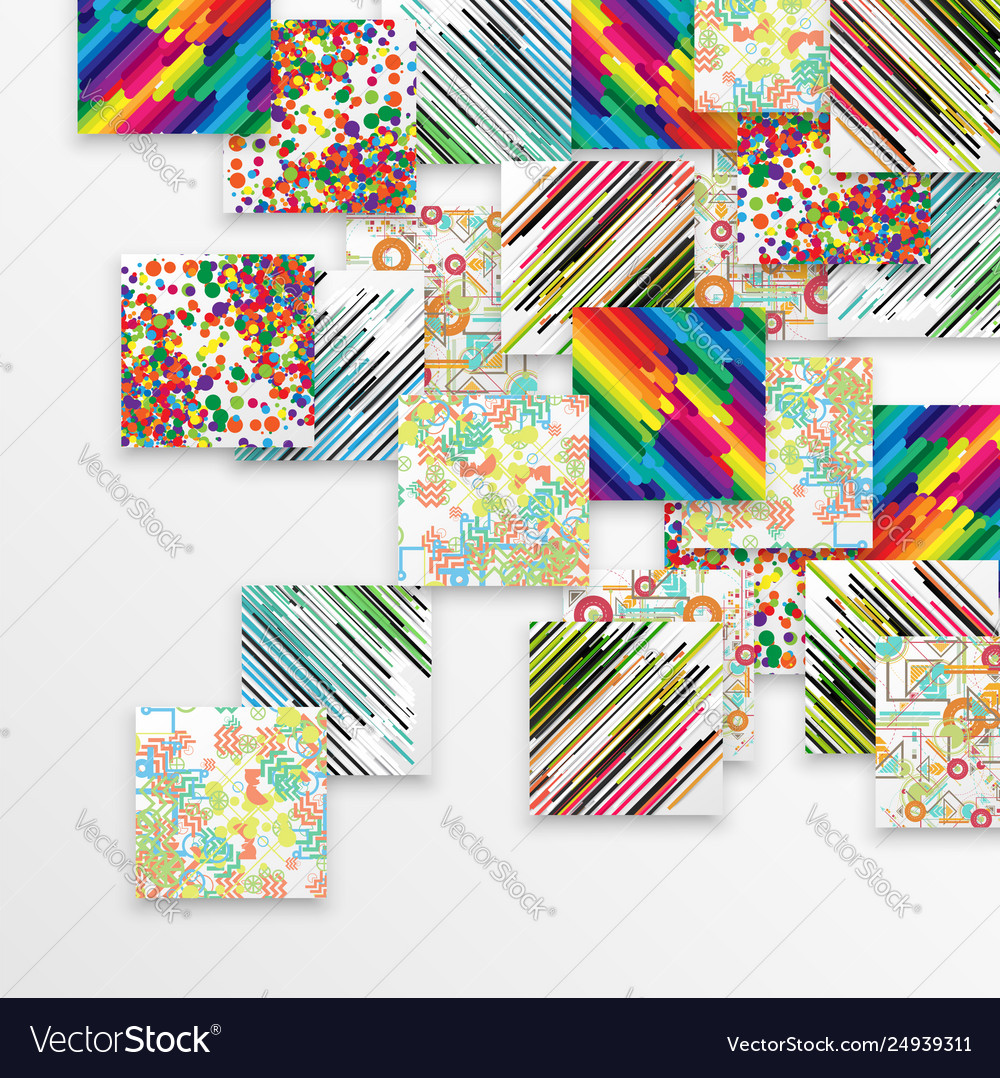 Colorful template background Royalty Free Vector Image