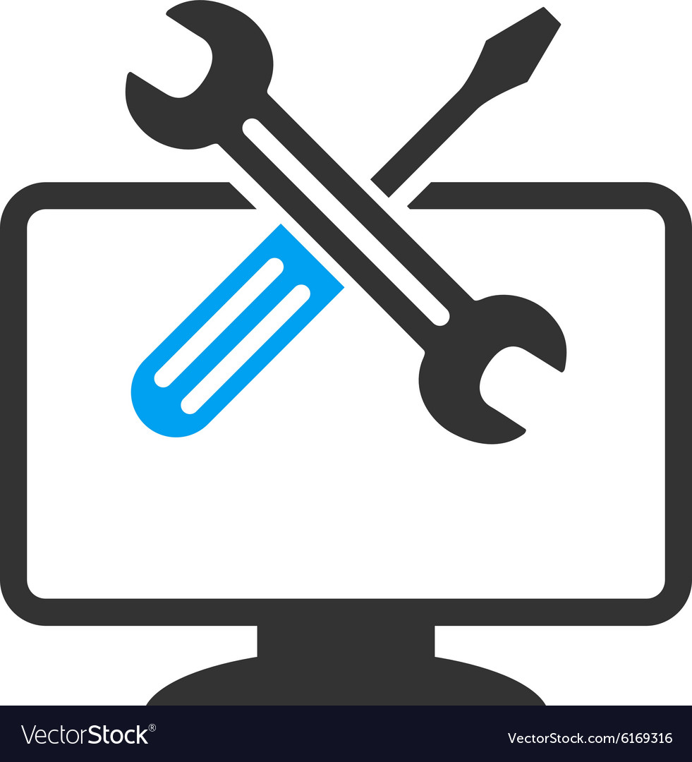 Computer tools icon Royalty Free Vector Image - VectorStock Computer tools icon Royalty Free Vector Image - VectorStock