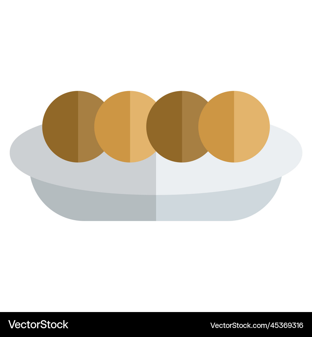 Hot and spicy chana masala Royalty Free Vector Image