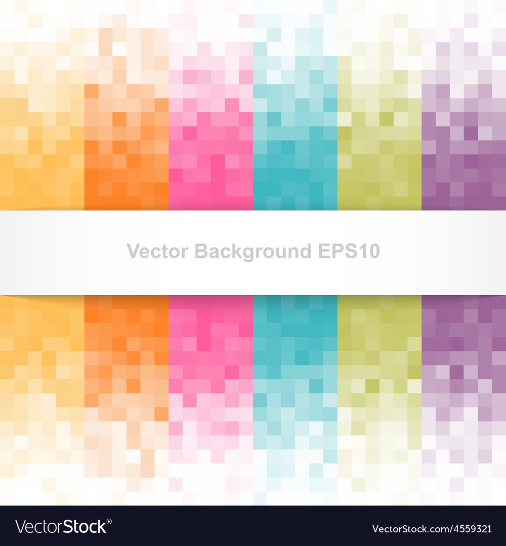 Abstract pixel background Royalty Free Vector Image