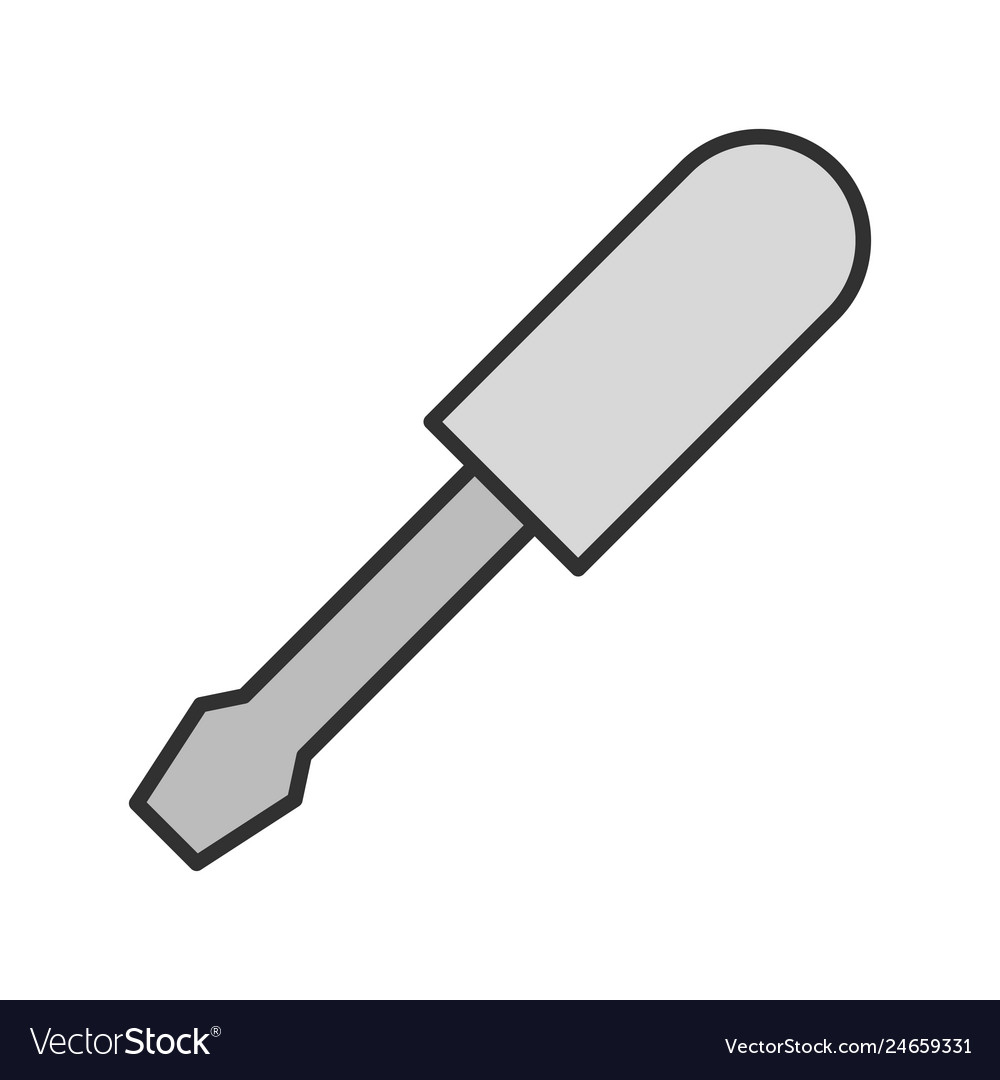 Screwdriver icon Royalty Free Vector Image - VectorStock
