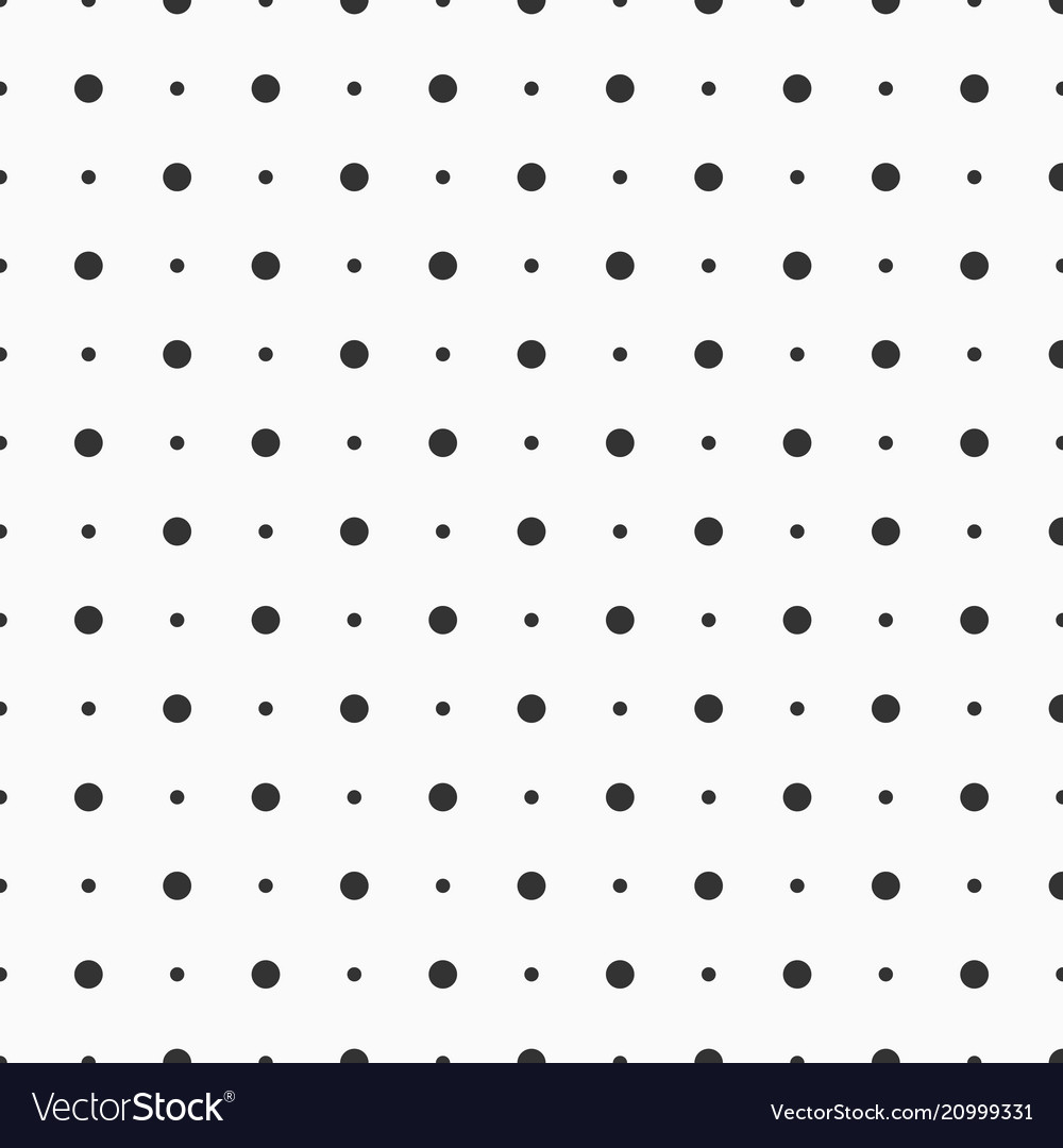 Seamless pattern polka dots Royalty Free Vector Image