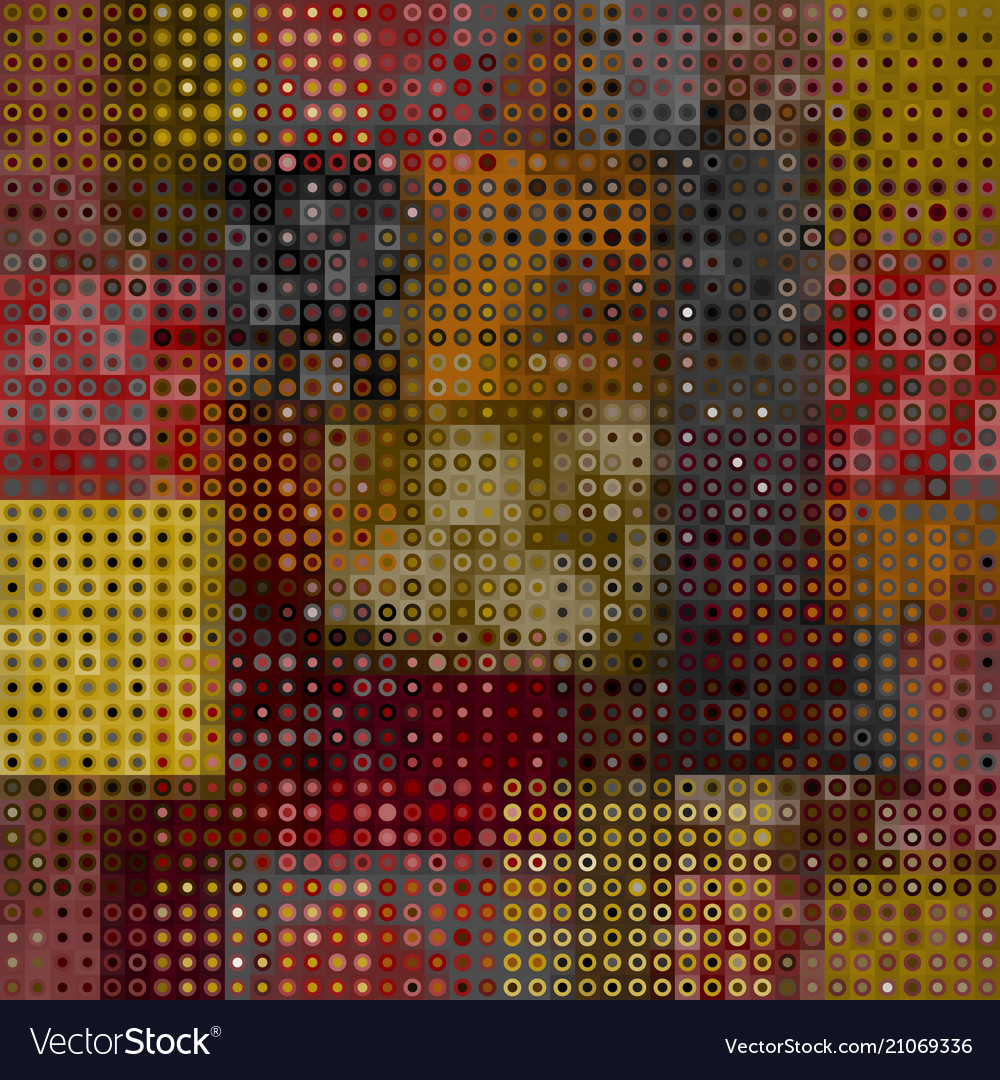 Geometric abstract pattern Royalty Free Vector Image