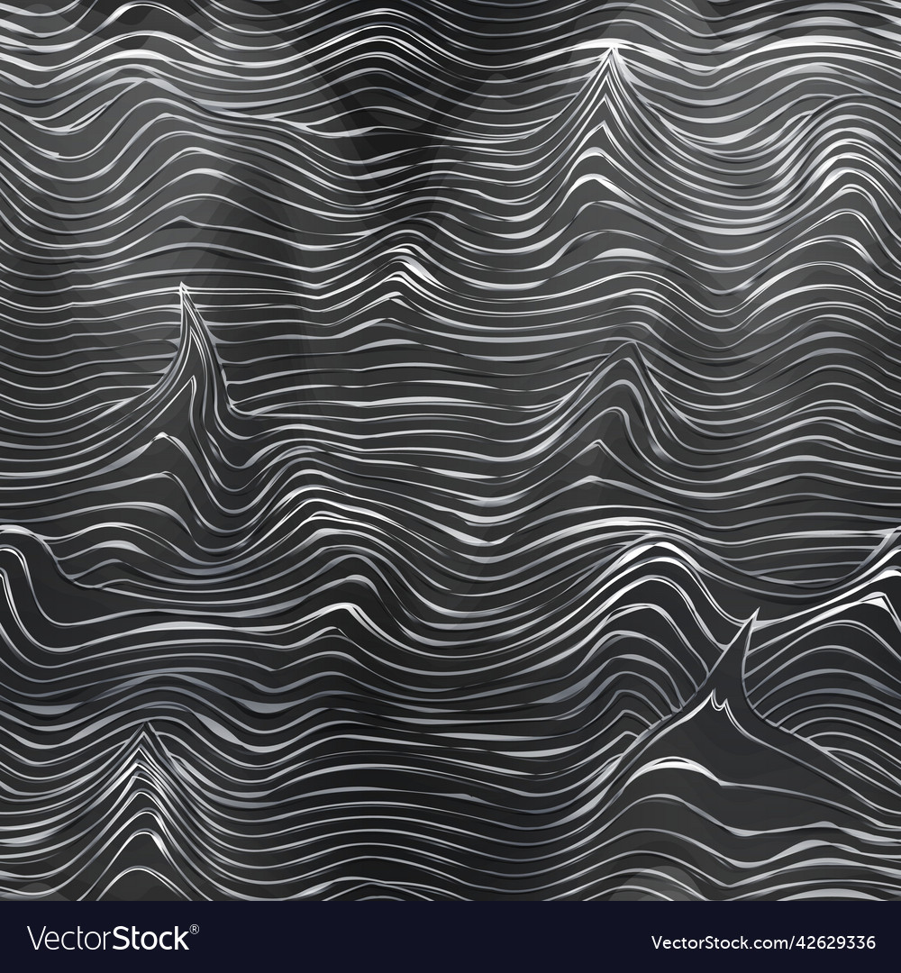 Gray color wave seamless texture Royalty Free Vector Image Gray color wave seamless texture Royalty Free Vector Image