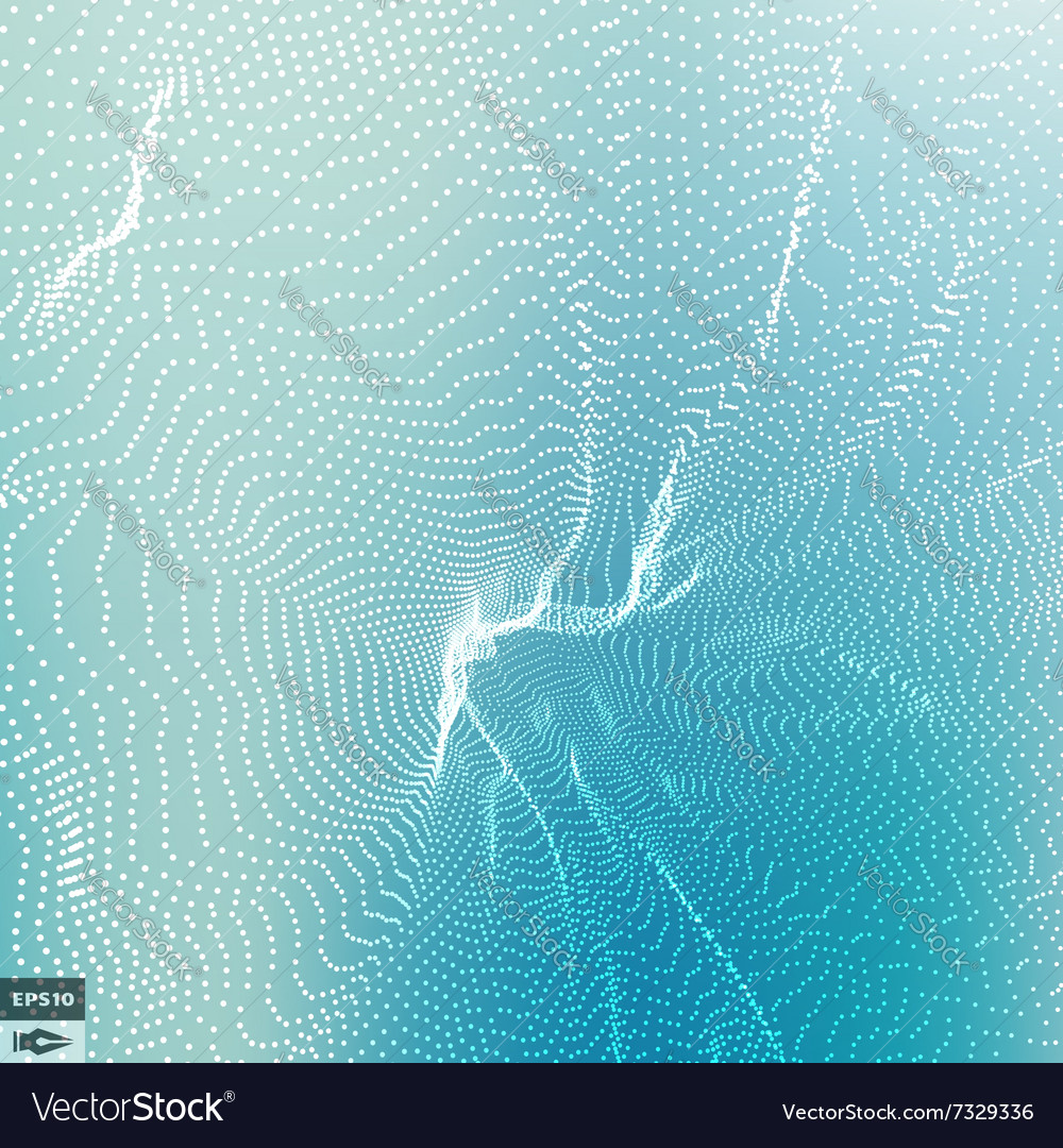 Grid background 3d Royalty Free Vector Image - VectorStock