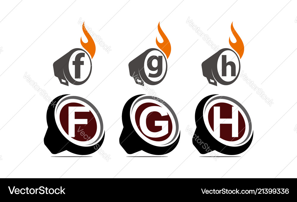 Sound video service production set Royalty Free Vector Image