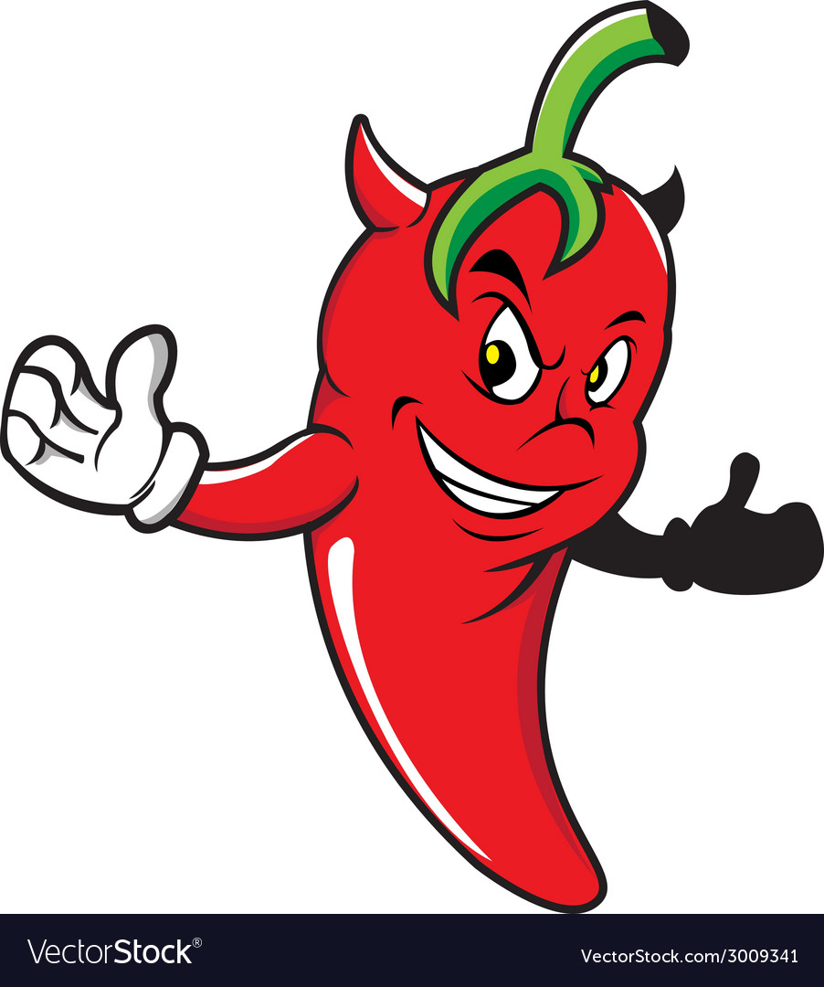Red-chili-devil Royalty Free Vector Image - VectorStock