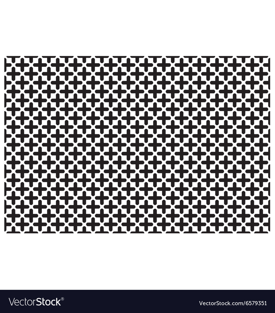 Cross pattern wallpaper Royalty Free Vector Image