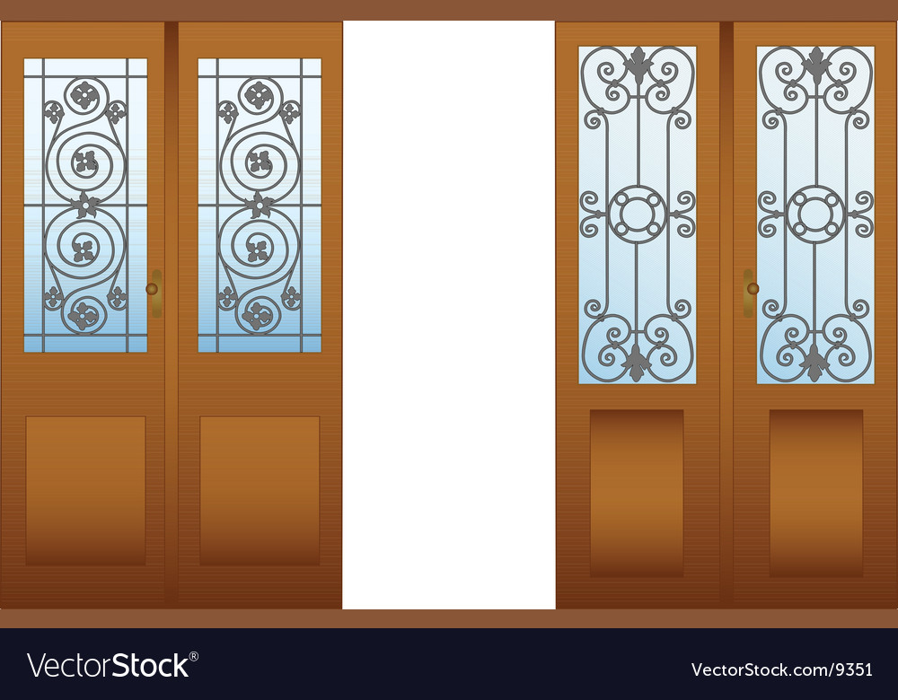 Door Royalty Free Vector Image - VectorStock