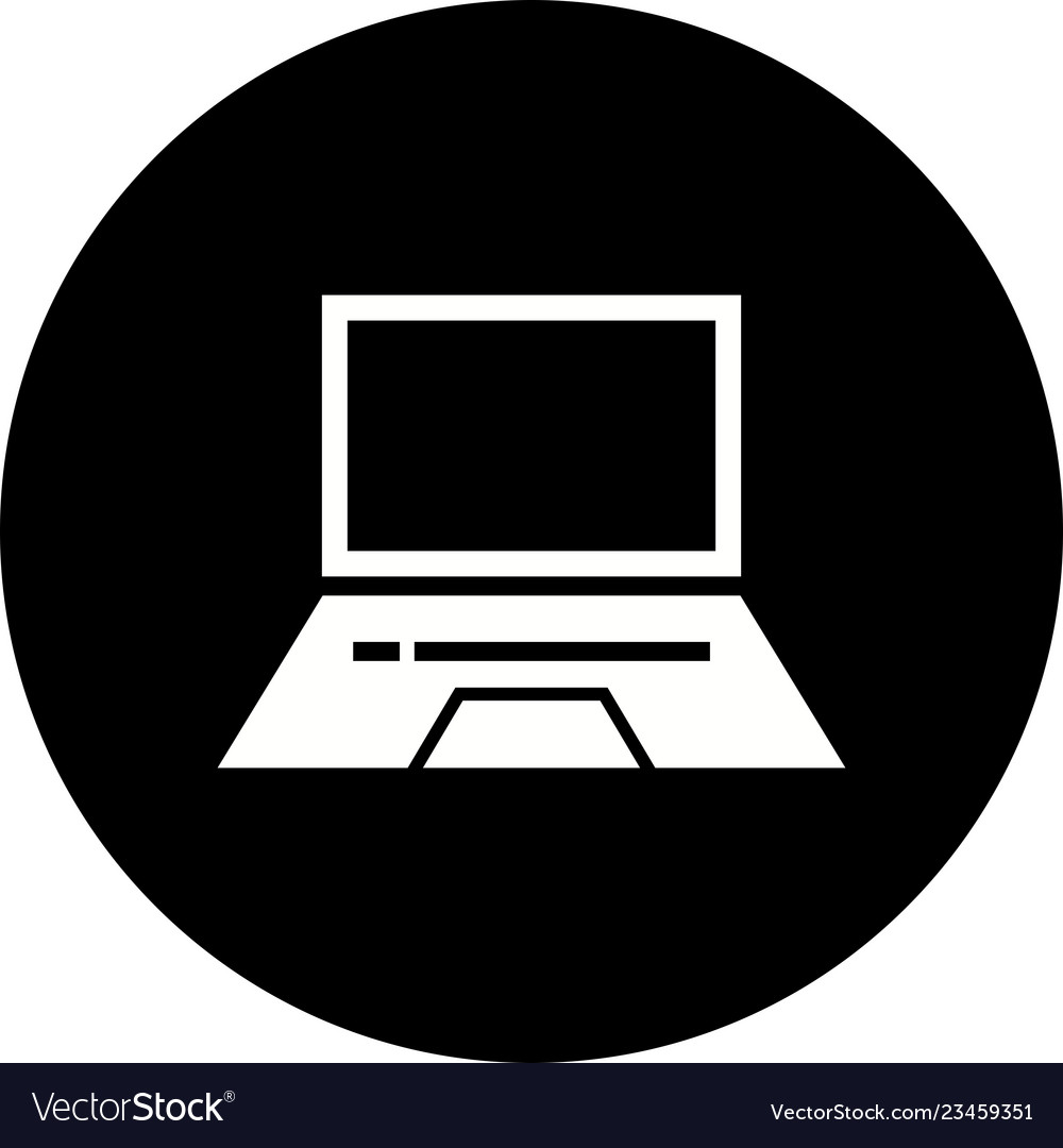 Laptop icon Royalty Free Vector Image - VectorStock