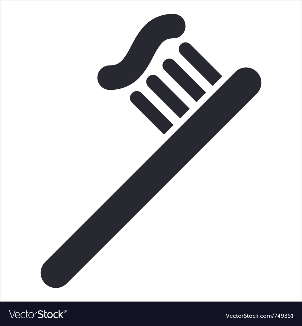 Toothpaste icon Royalty Free Vector Image - VectorStock