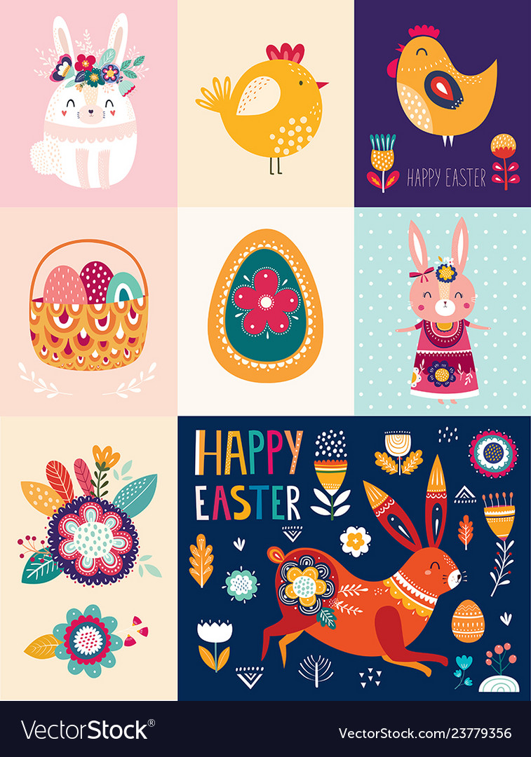 Easter Royalty Free Vector Image - VectorStock