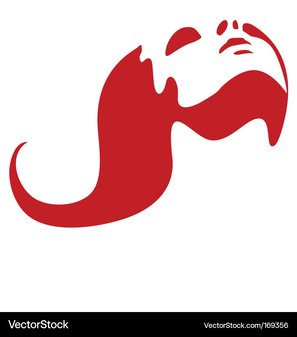 Girl face graphic symbol Royalty Free Vector Image