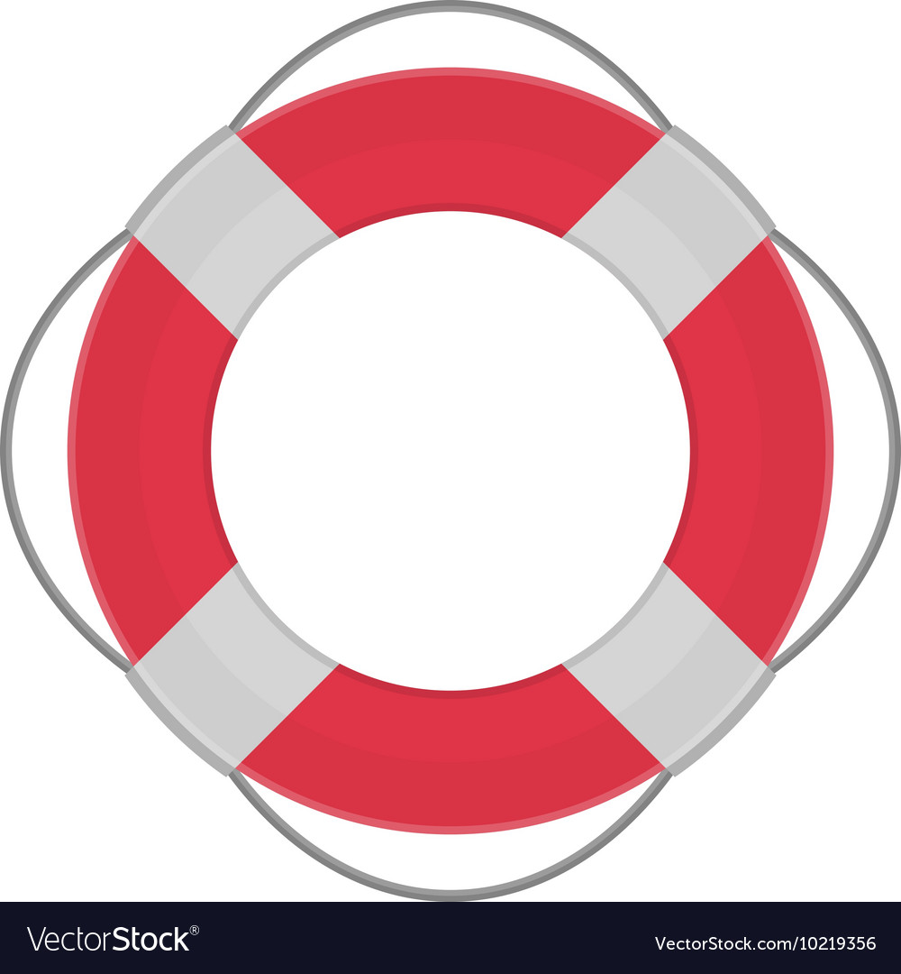 Ring lifebuoy Royalty Free Vector Image - VectorStock