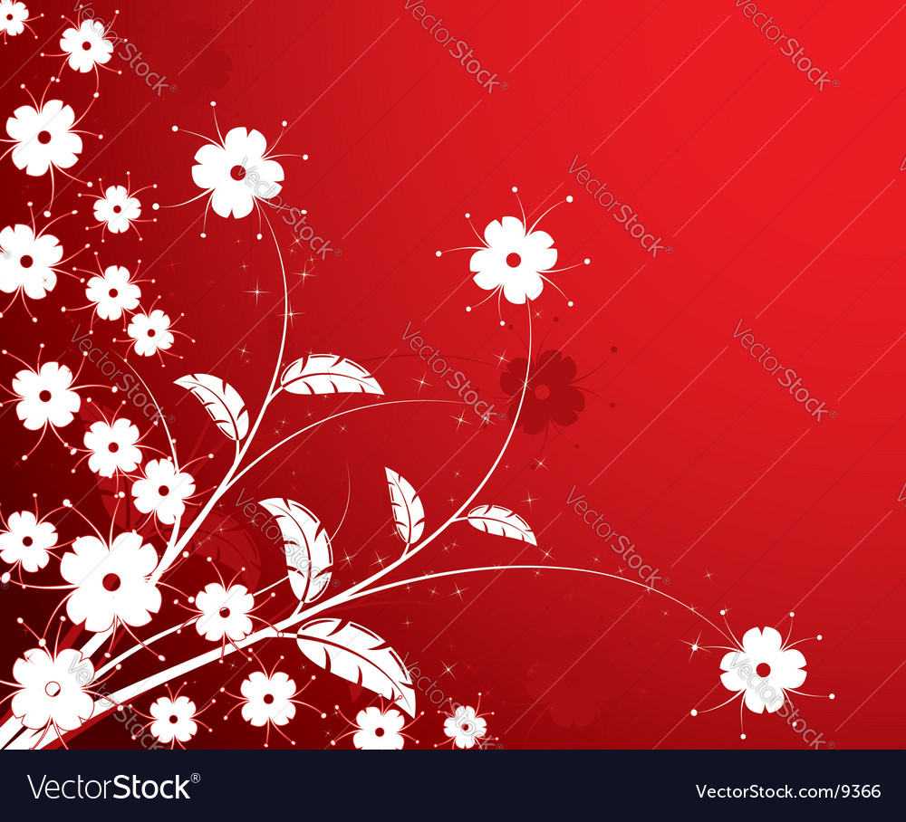Background flower Royalty Free Vector Image - VectorStock