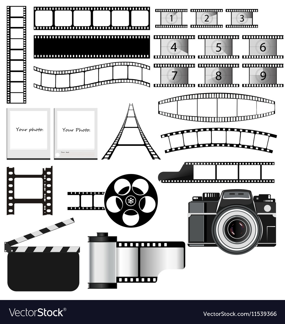 Celluloid Royalty Free Vector Image - VectorStock