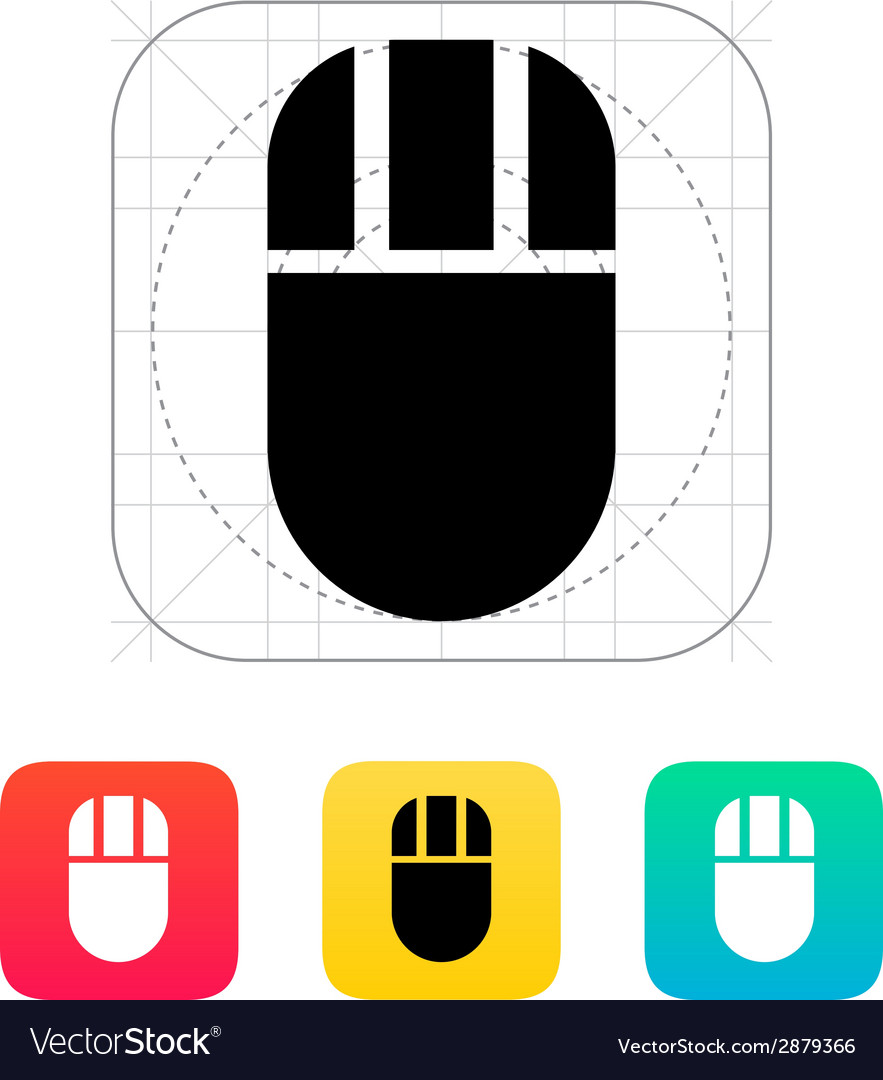 Computer mouse icon Royalty Free Vector Image - VectorStock