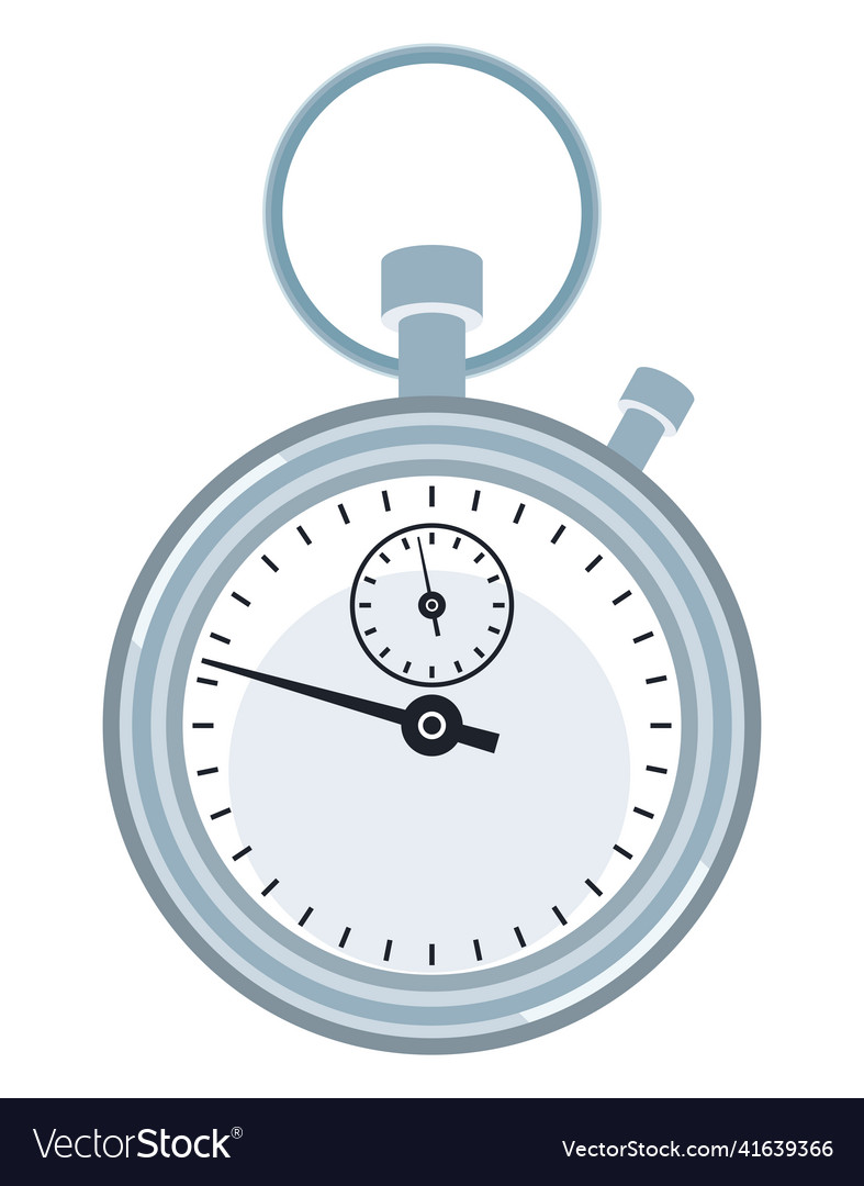 Timer chronometer device Royalty Free Vector Image