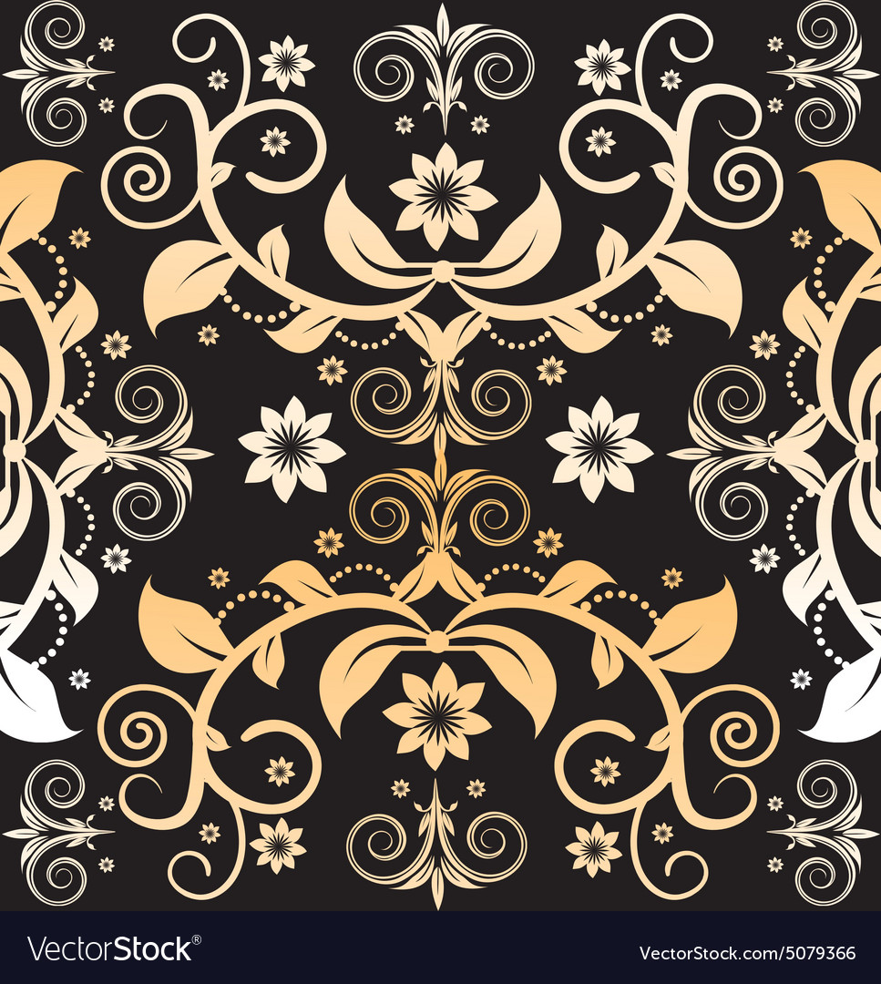 Vintage pattern Royalty Free Vector Image - VectorStock