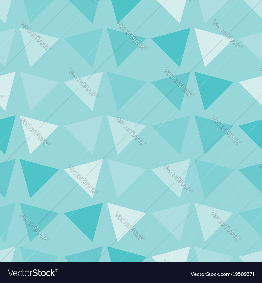 Seamless geometric pattern with triangles Vector Image