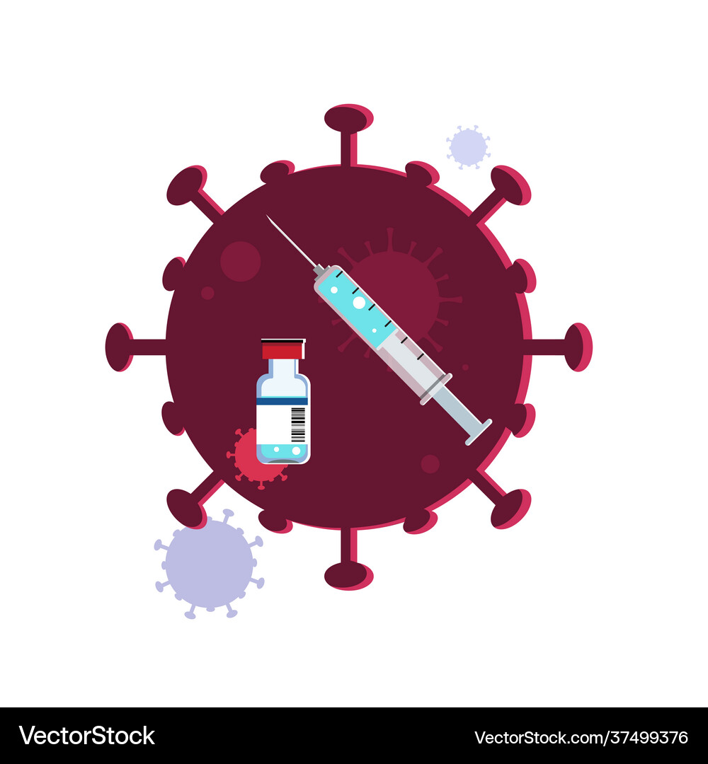 Vaccine for medical Royalty Free Vector Image - VectorStock