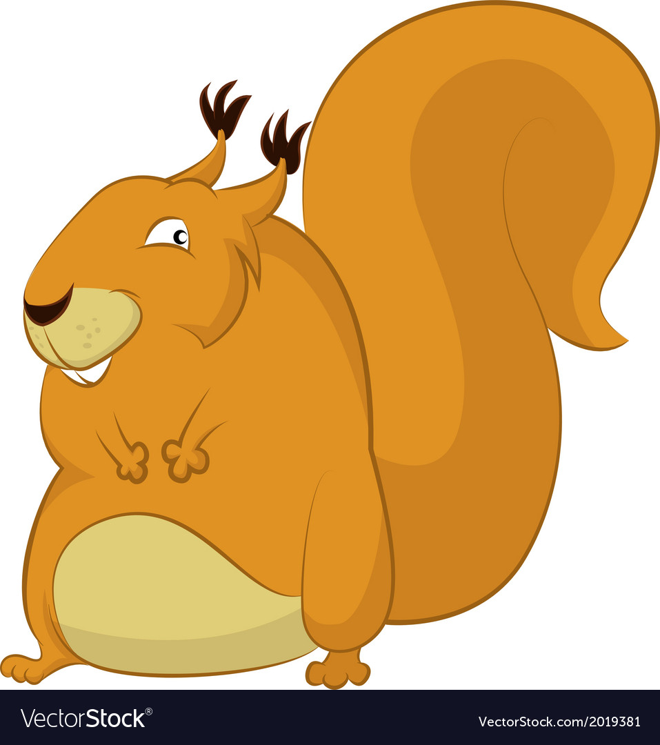 Squirrel Royalty Free Vector Image - VectorStock