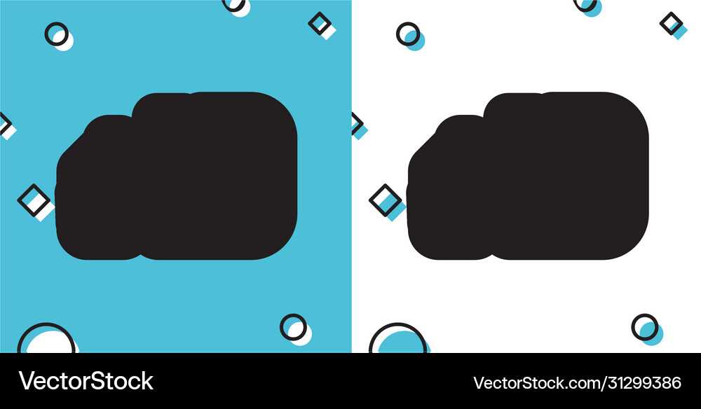 Black plastic canister for motor machine oil icon Vector Image