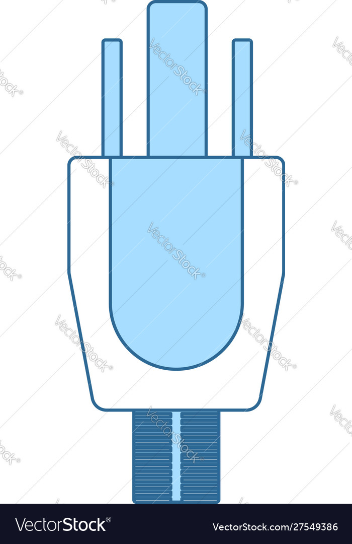 Electrical plug icon Royalty Free Vector Image