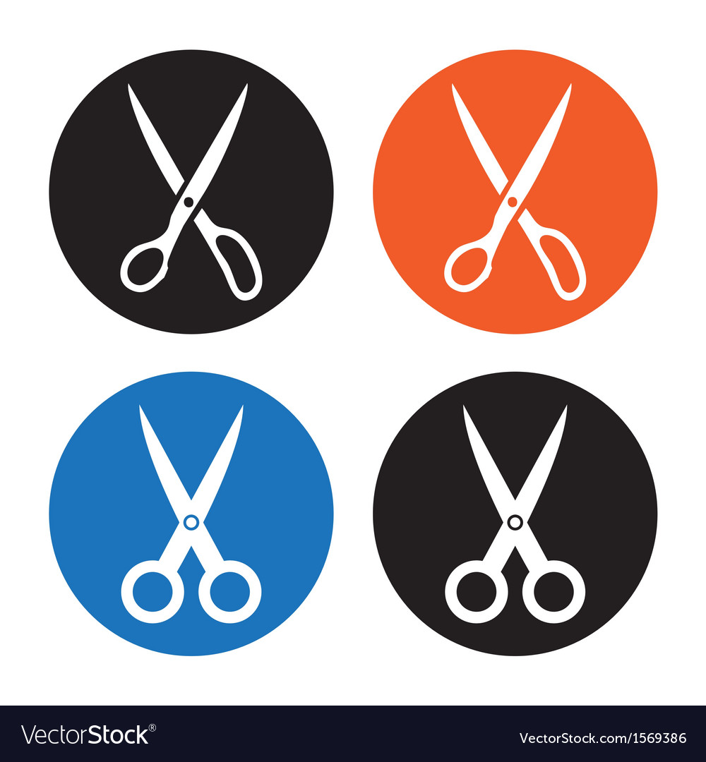 Scissors icon Royalty Free Vector Image - VectorStock