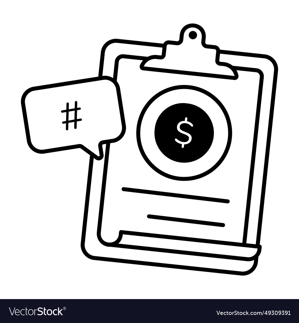 Financial statement Royalty Free Vector Image - VectorStock