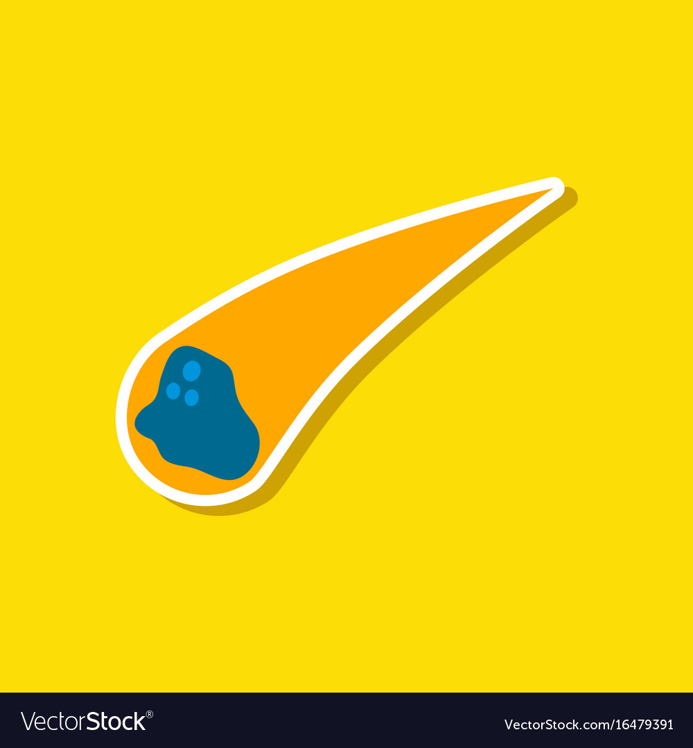 Paper Sticker On Stylish Background Of Nature Vector Image