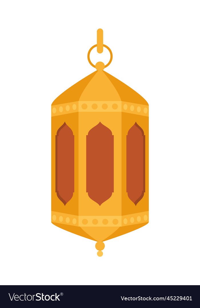 Arabic lantern icon Royalty Free Vector Image - VectorStock