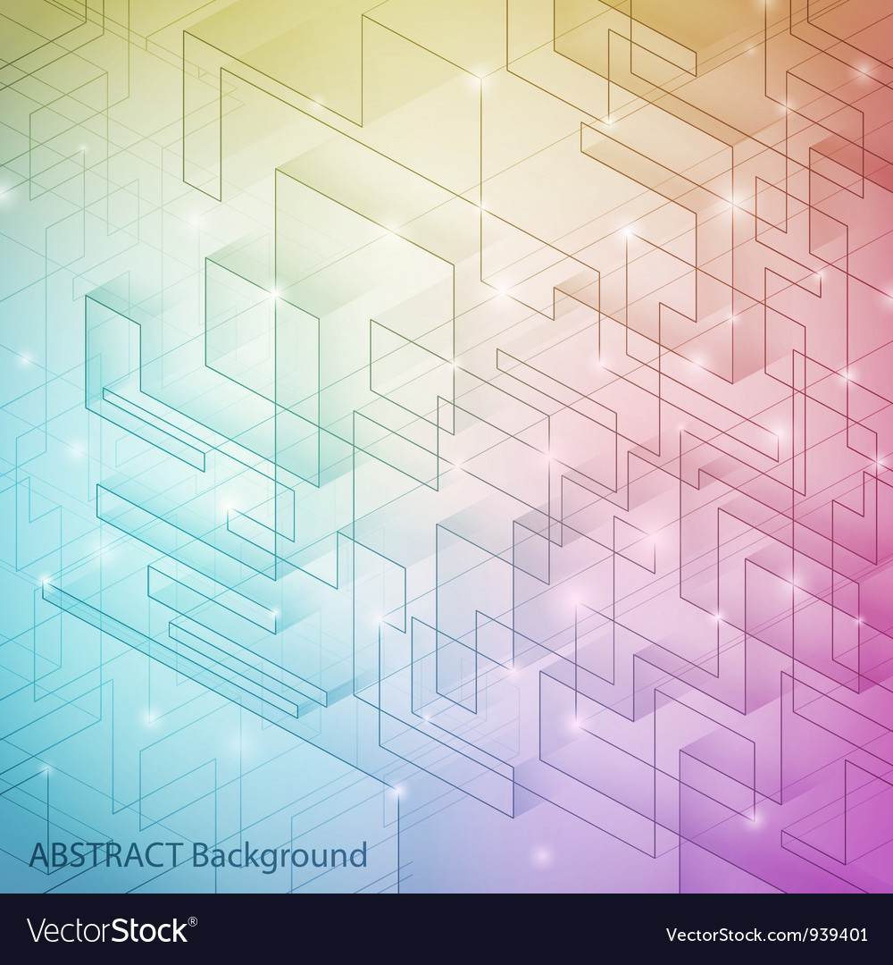 Geometric abstract background Royalty Free Vector Image
