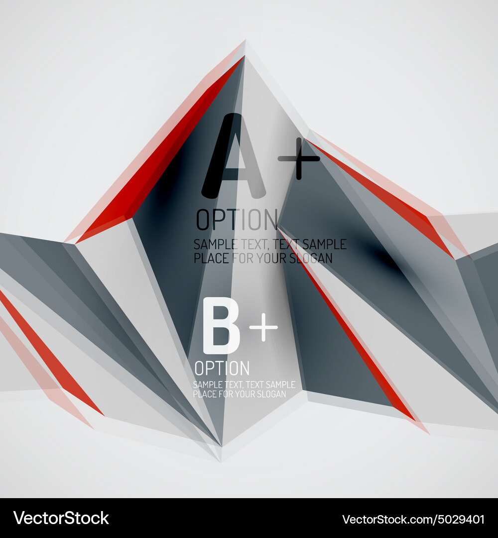 Geometric shapes in the air abstract Royalty Free Vector