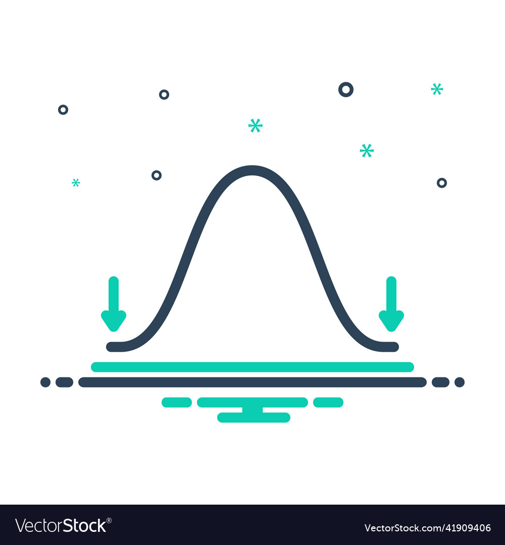 Deviation Royalty Free Vector Image - VectorStock