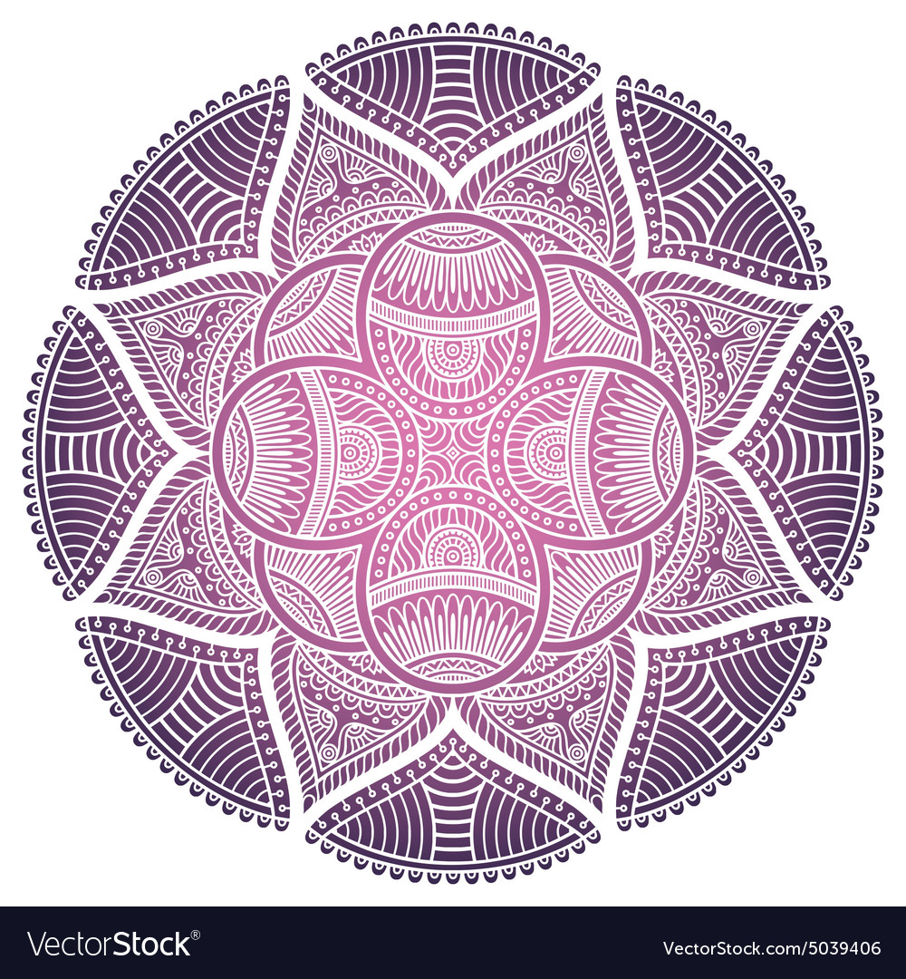 Mandala Royalty Free Vector Image - VectorStock
