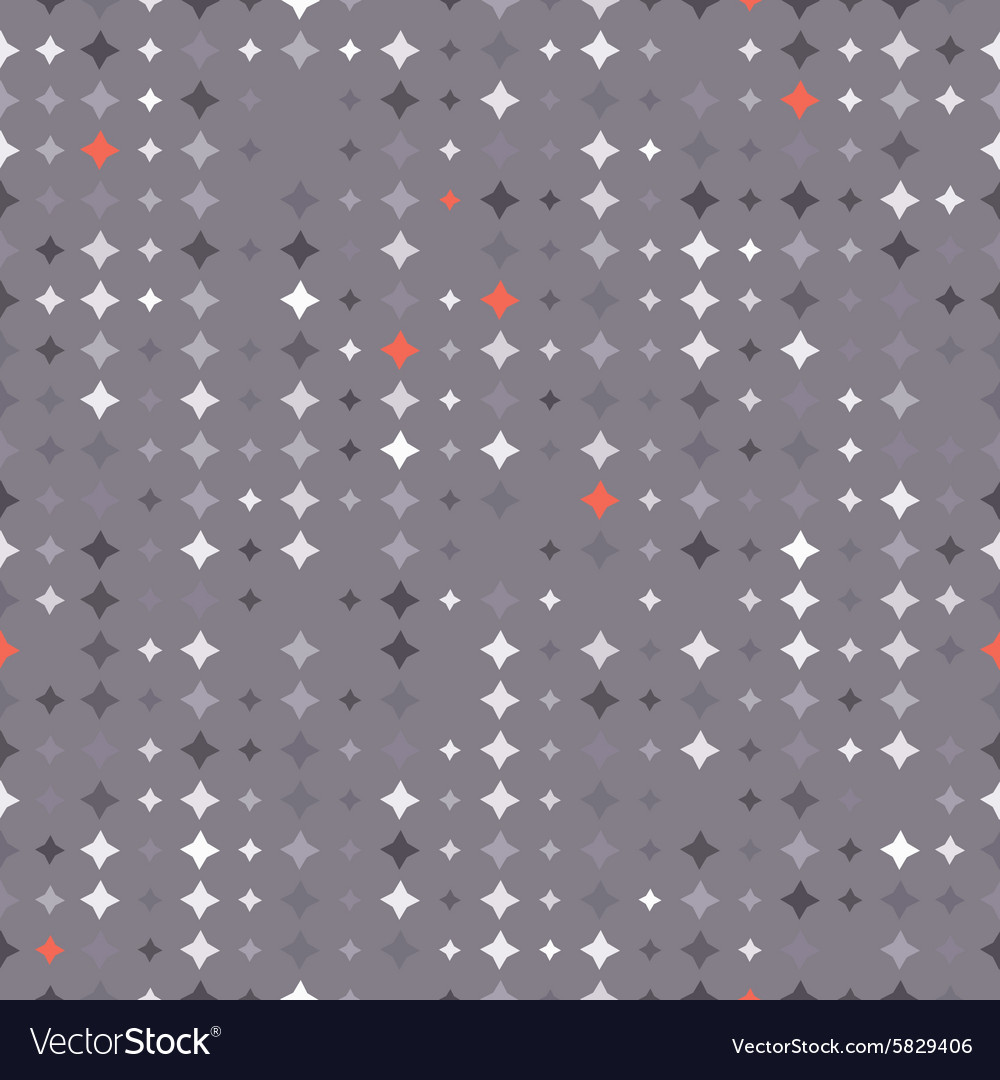 Seamless pattern with stars Royalty Free Vector Image